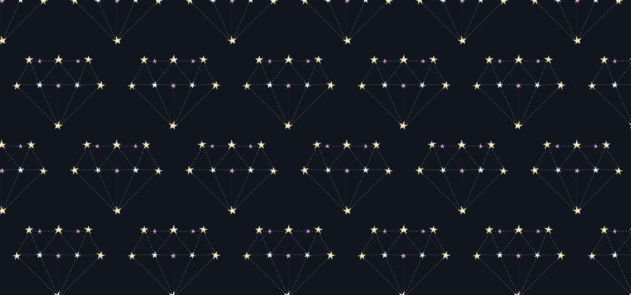 Diamond constellations - Petits Pixels