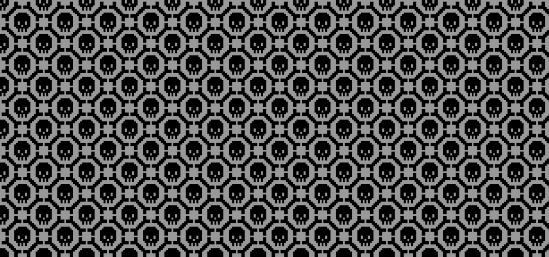 8-bit Bones and Skulls - Petits Pixels