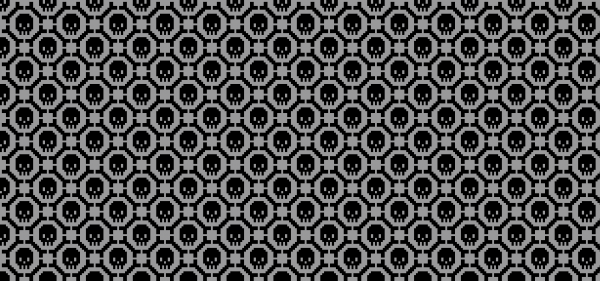 8-bit Bones and Skulls - Petits Pixels