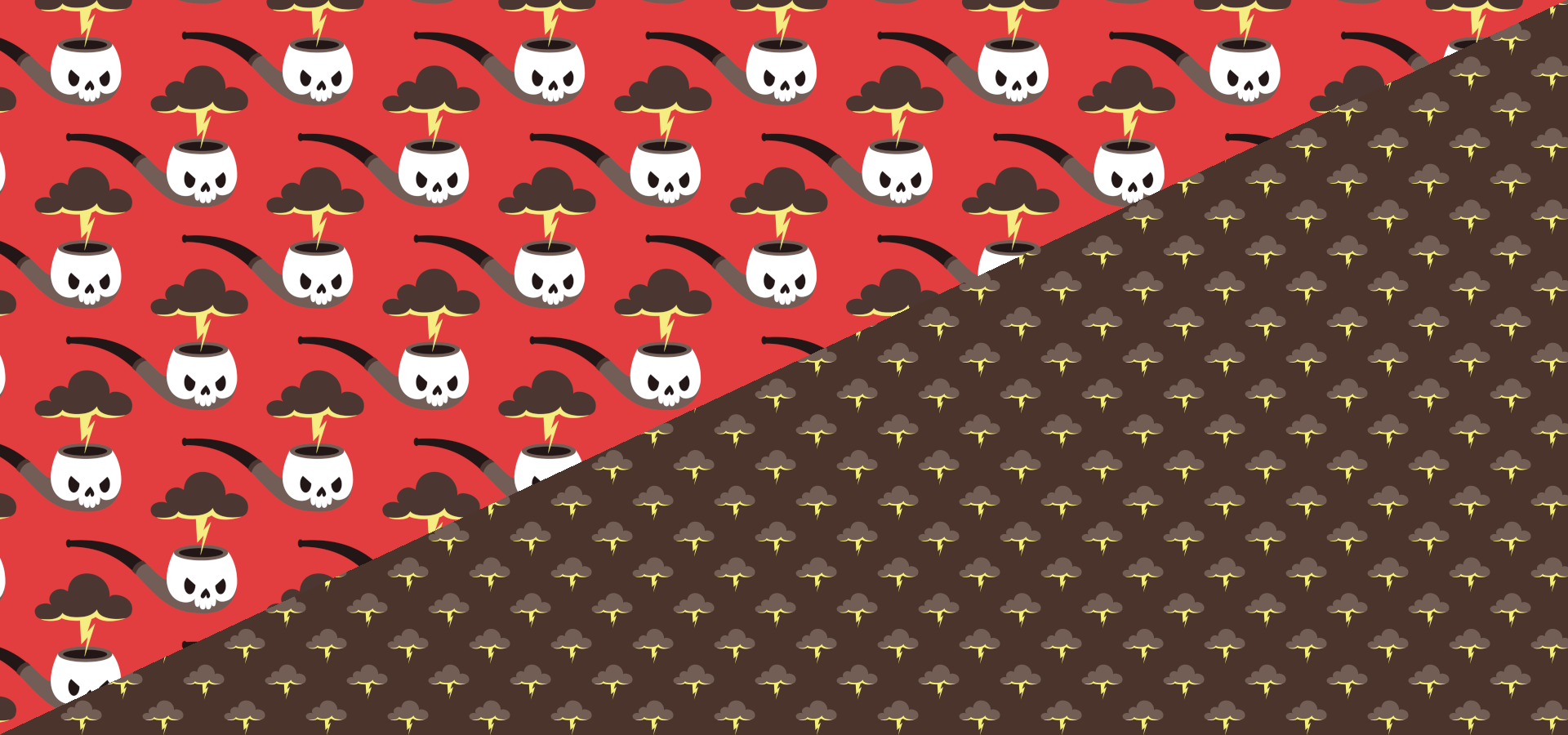 Death pipes and stormy clouds - Petits Pixels